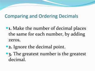 Decimals | PPT