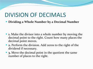 Decimals | PPT