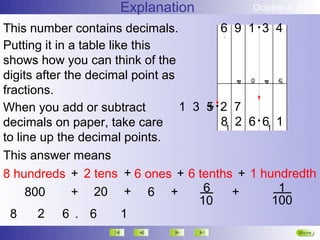 Decimals | PPT