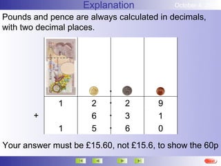Decimals | PPT