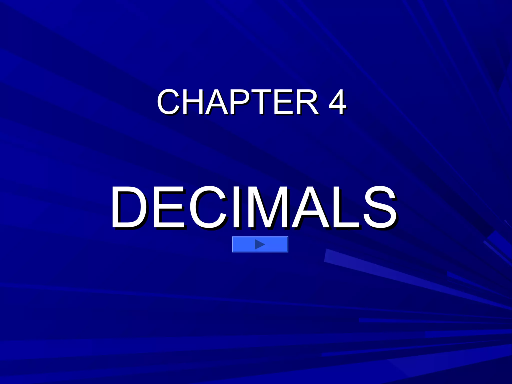 Decimals | PPT