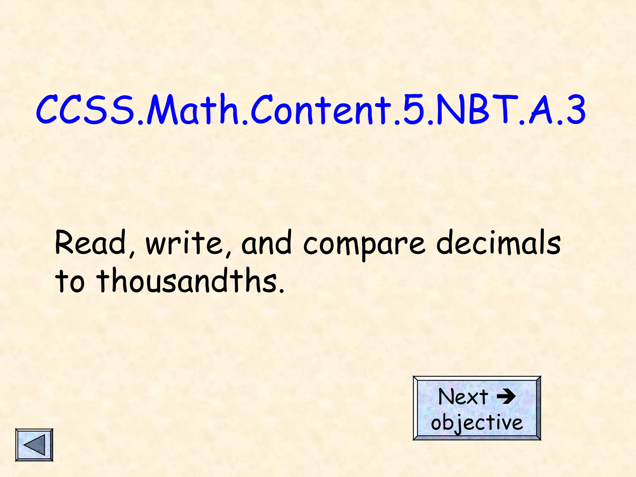 Decimals | PPT