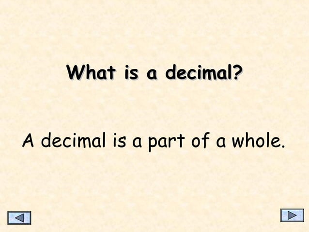 Decimals | PPT
