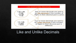 A Presentation on Decimals | PPT