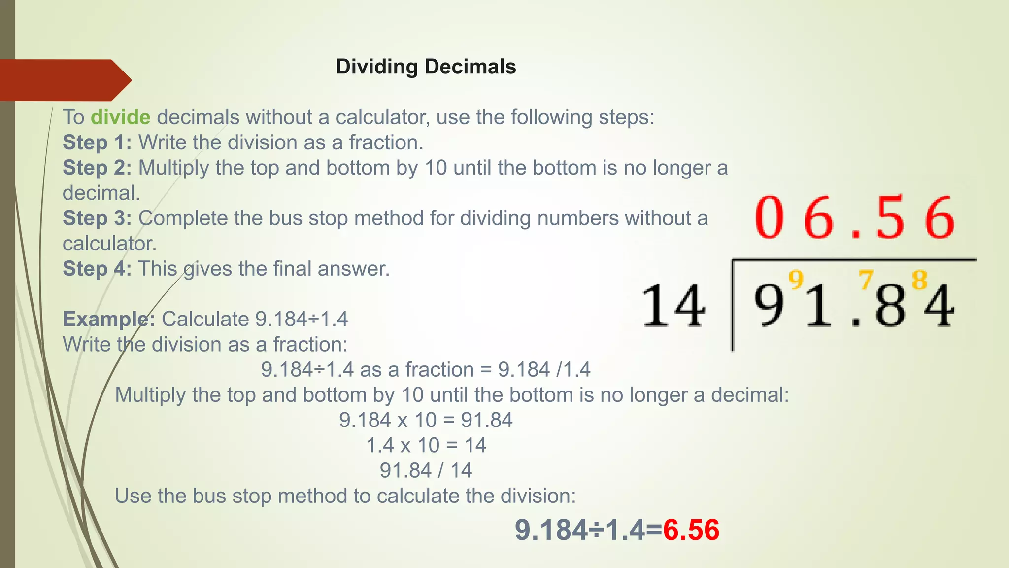 FS Maths Level 2- March 08, 2023 (Decimals). | PDF