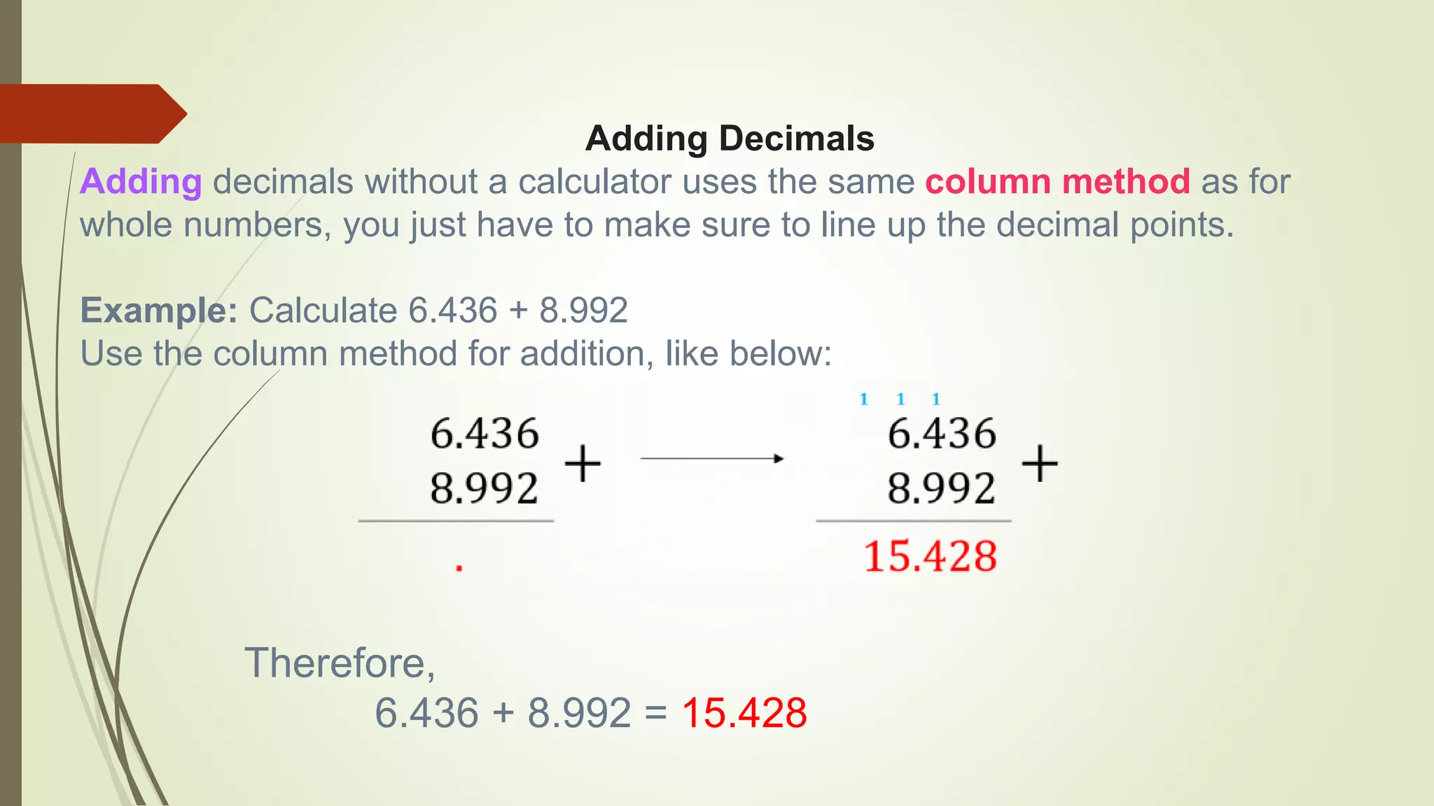FS Maths Level 2- March 08, 2023 (Decimals). | PDF