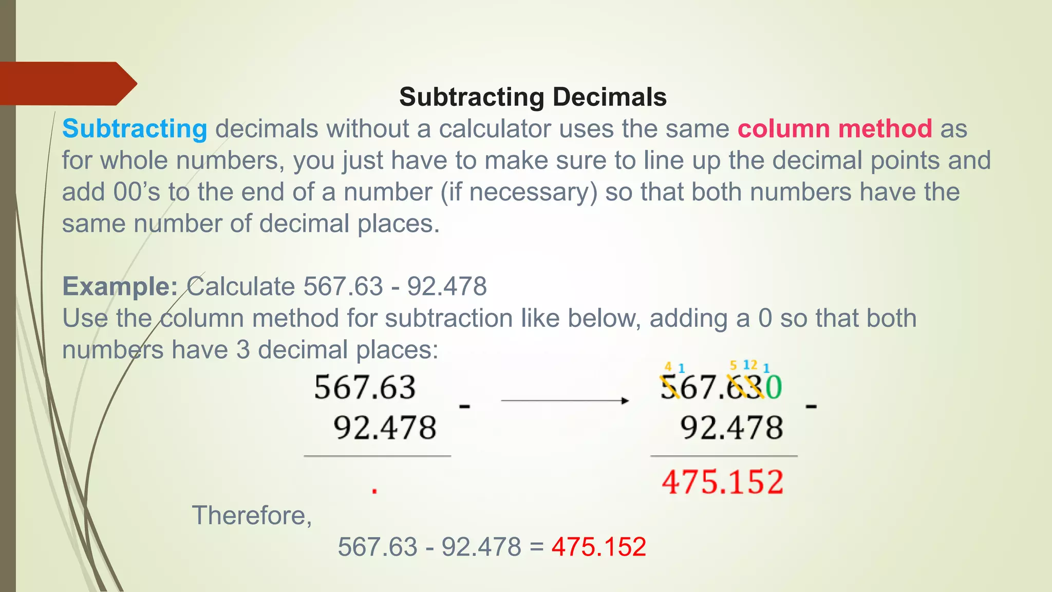 FS Maths Level 2- March 08, 2023 (Decimals). | PDF
