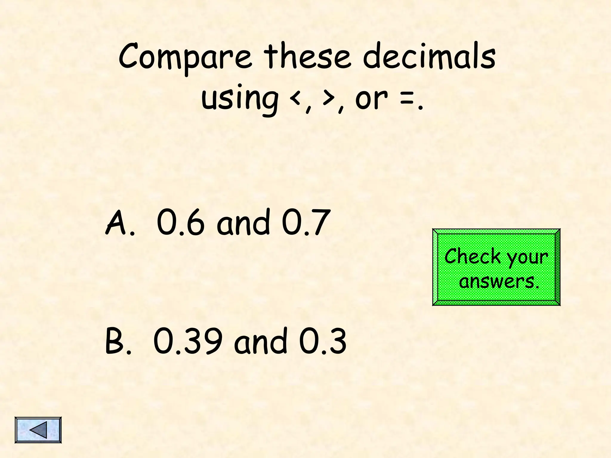PPt on Decimals for 5th grade students . | PPT