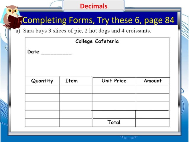 Decimals Problem Solving | PPT
