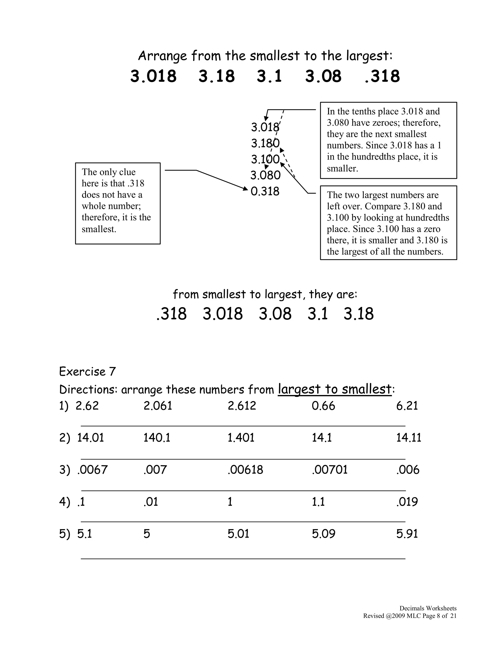 FS Maths Level 2- March 08, 2023 (Decimals).4 | PDF