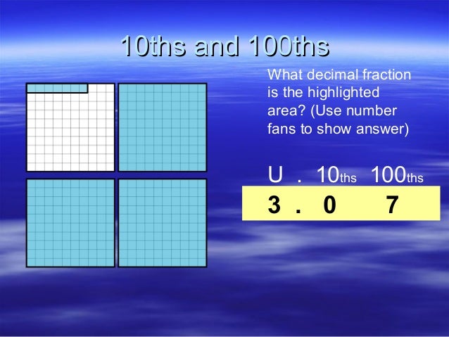 Decimals 10th 100ths (1)