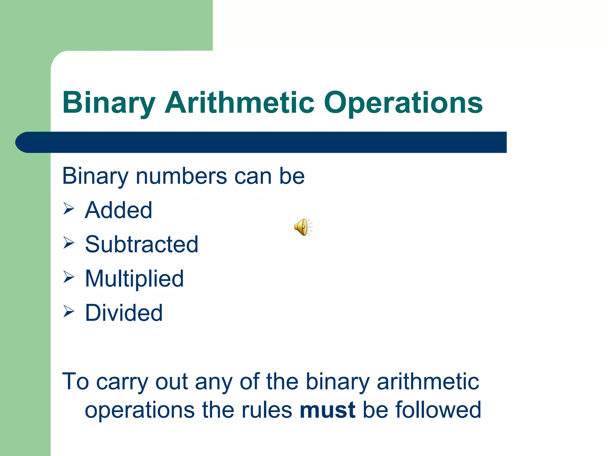 Decimal to binary number | PPT