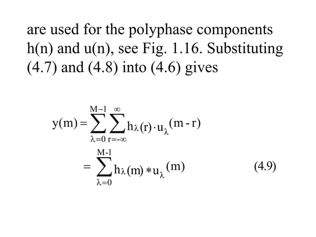 D ecimation and interpolation | PPTX