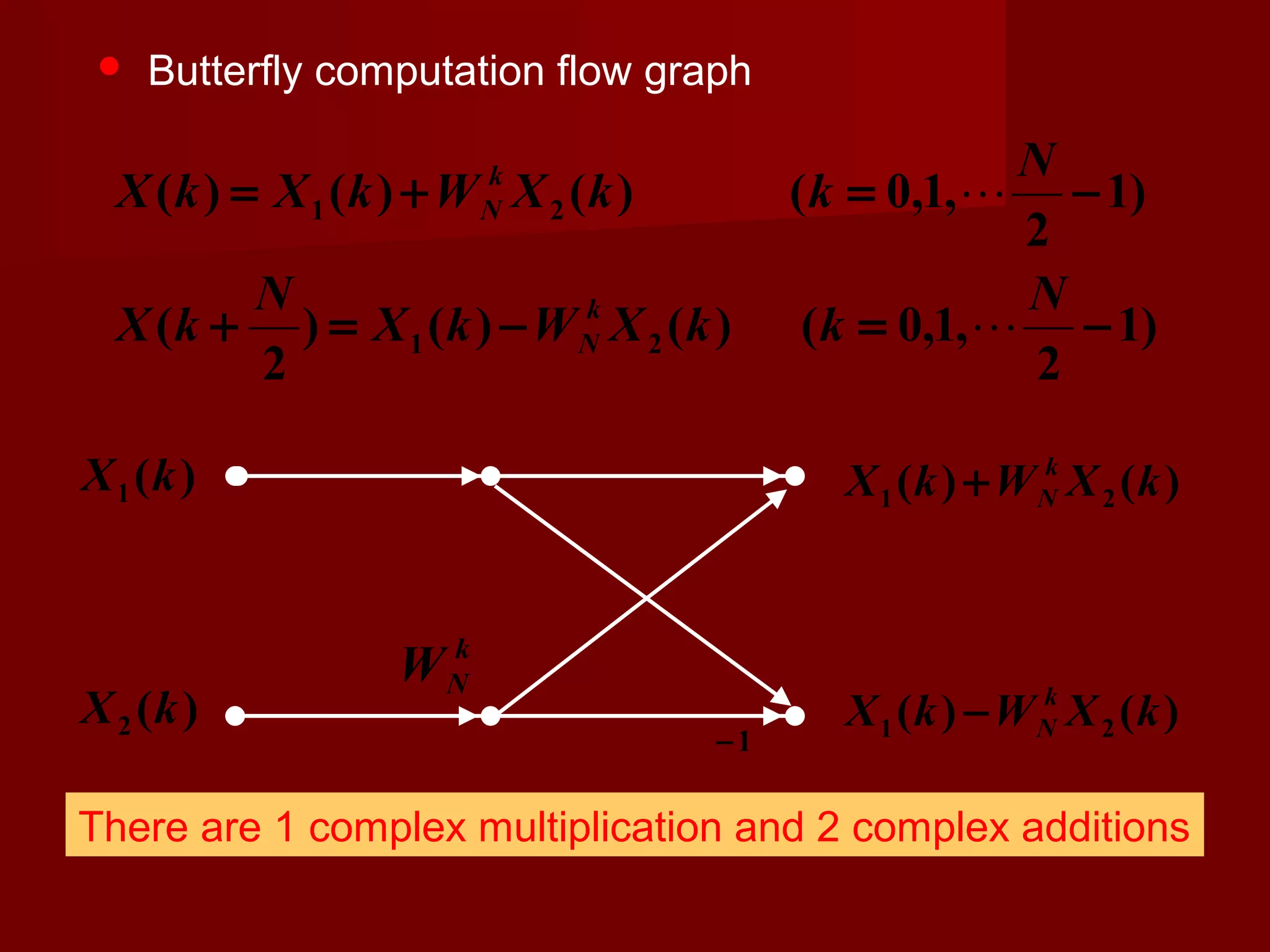 Decimation in time and frequency | PPT