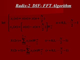 Decimation in time and frequency | PPT