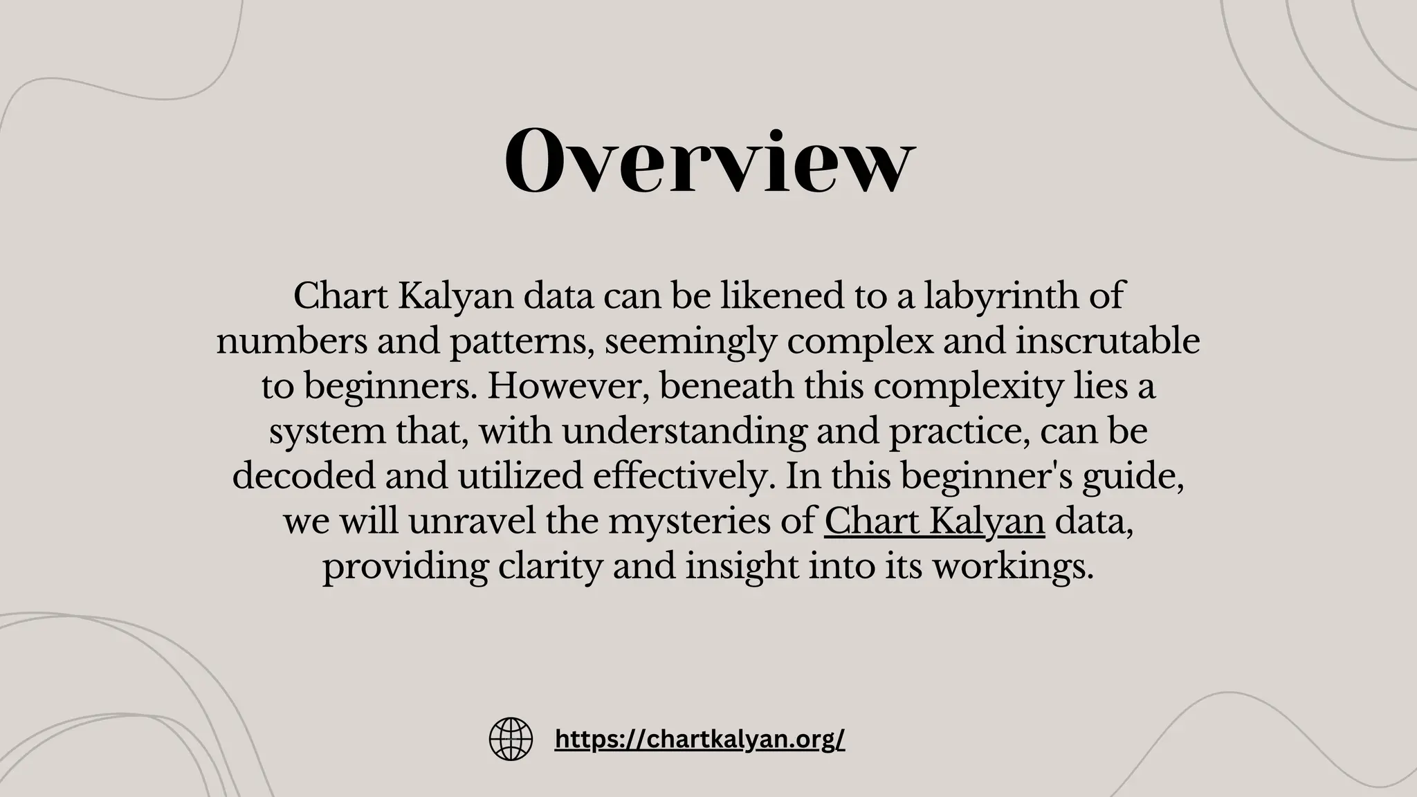 Deciphering Chart Kalyan Data A Beginner's Guide | PDF