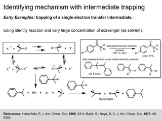 Deciphering reaction mechanism with intermediate trapping | PPTX