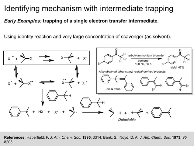 Deciphering reaction mechanism with intermediate trapping | PPTX ...
