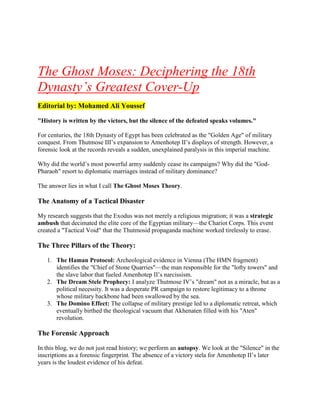 Deciphering the 18th Dynasty’s Greatest Cover-Up.pdf