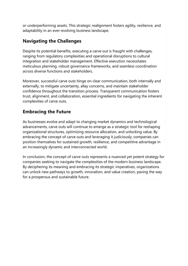 Deciphering the Concept Carve Out Meaning Explained.docx