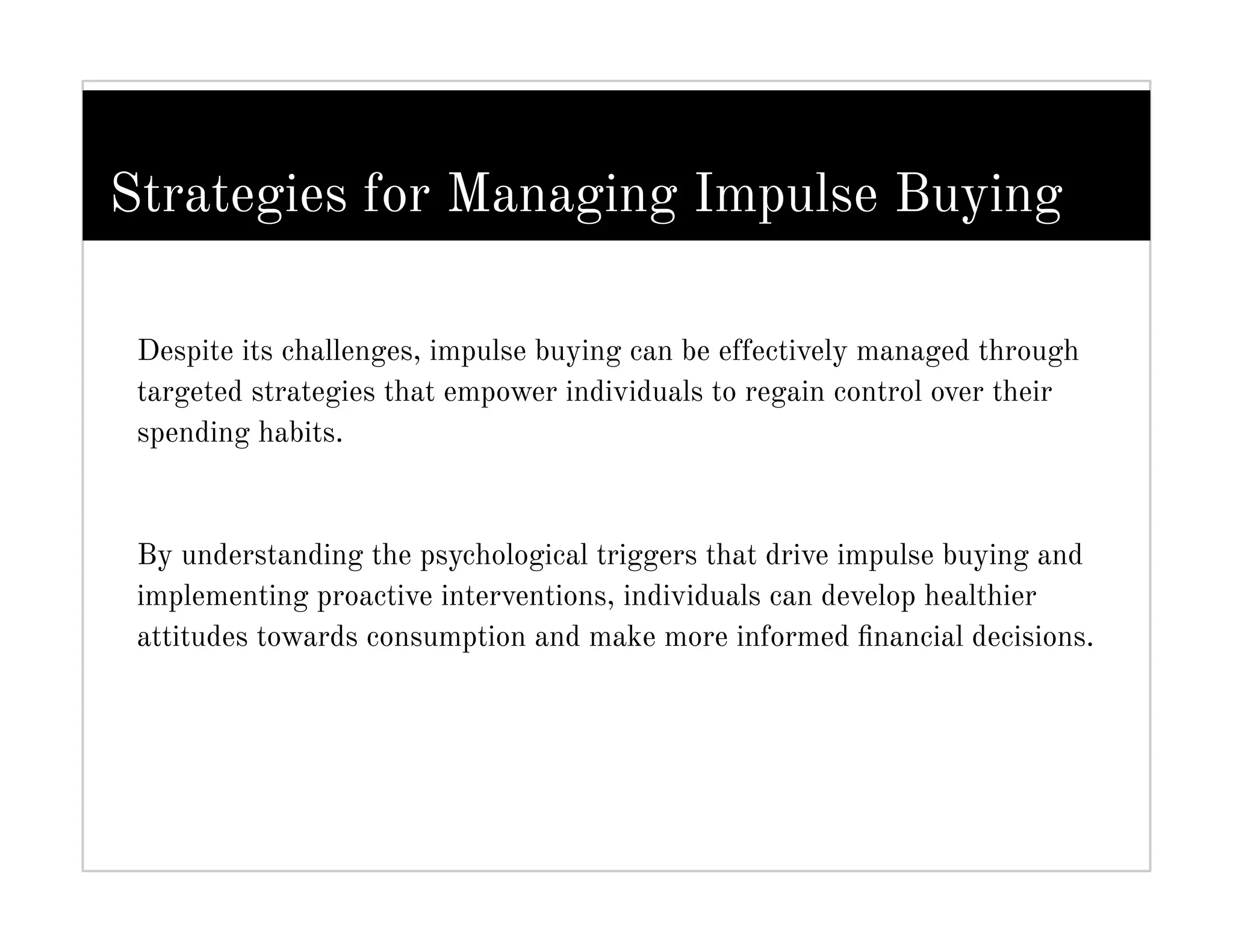 Deciphering the Psychological Drivers Behind Consumer Behavior | PDF