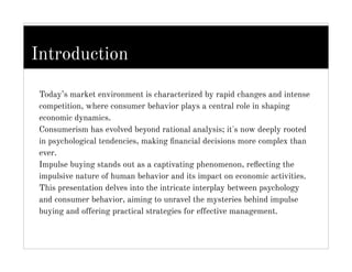 Deciphering the Psychological Drivers Behind Consumer Behavior | PDF