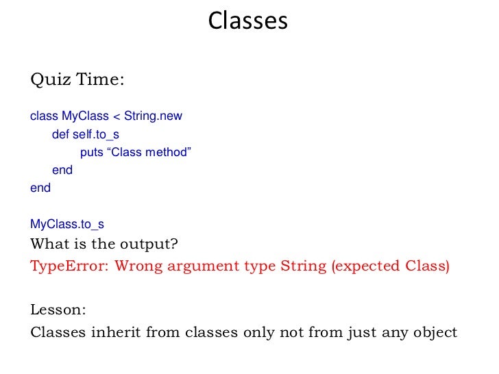 Deciphering The Ruby Object Model