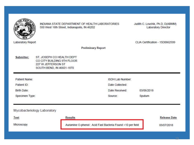 Deciphering Tuberculosis Lab Reports.ppt