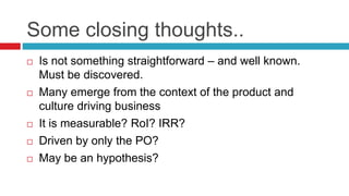 Deciphering value | PPT