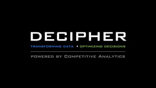 DECIPHER Introduction | KEY