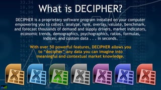 DECIPHER Introduction | KEY