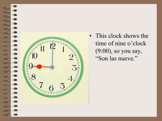 Decir la hora.ppt