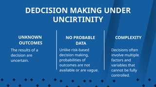 Decision making methods and game theory .pptx