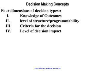 Decision Making | PPS