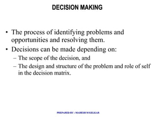 Decision Making | PPS