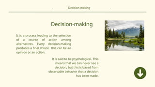 Decision-making.pptx for values lesson ppt | PPT