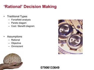 Decision Making Lecture | PPT