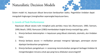Decision making models, support & problem solving | PPT