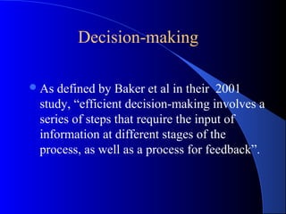Decision making process | PPT