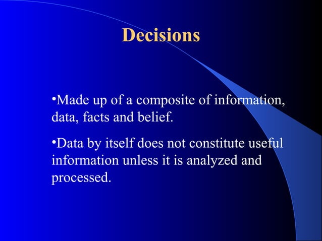 Decision making process | PPT