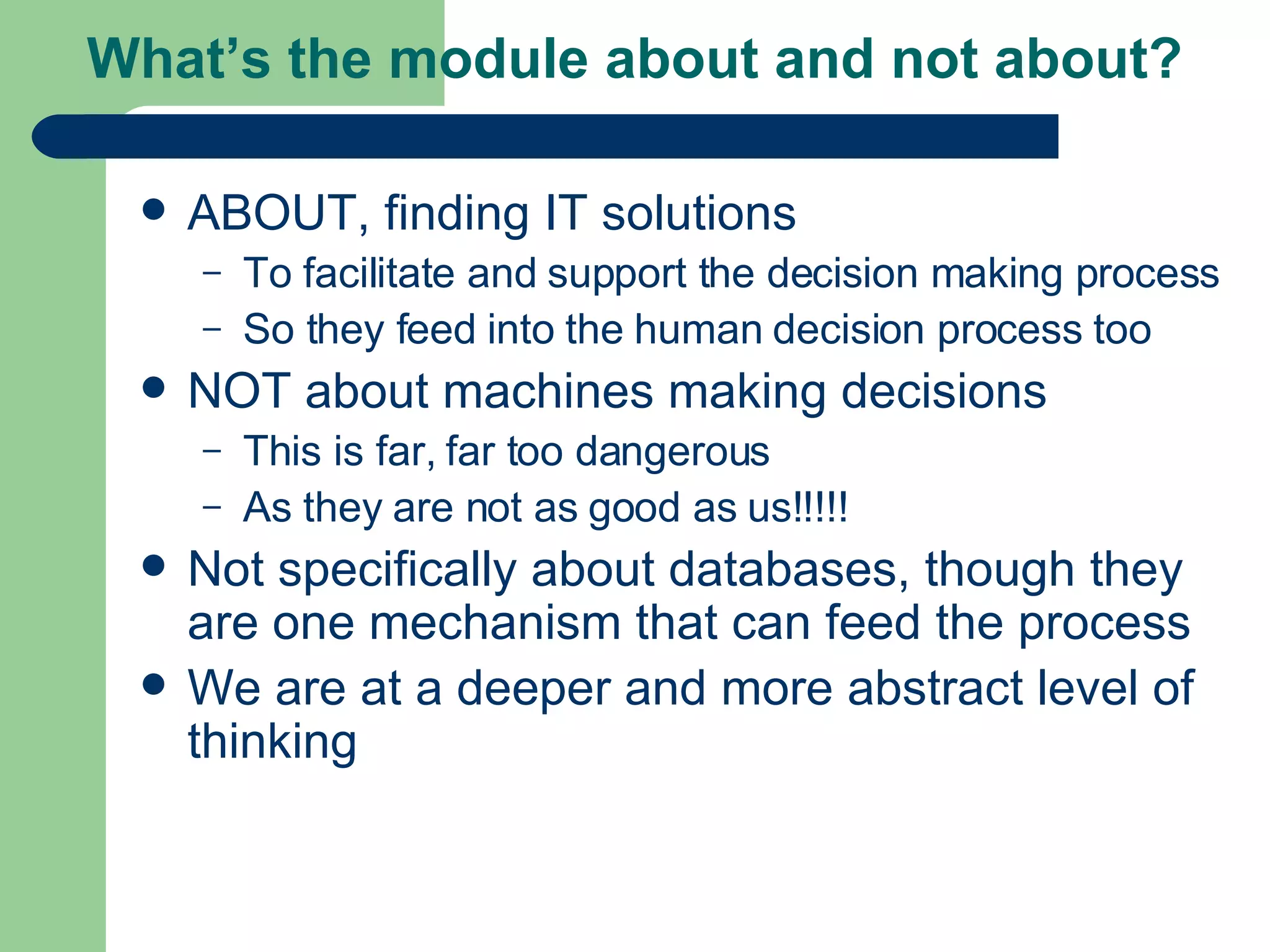 Decision Support System | PPT