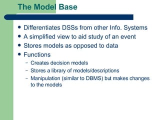 Decision Support System | PPT