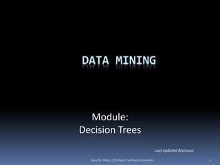 Decision trees in Machine Learning | PPT