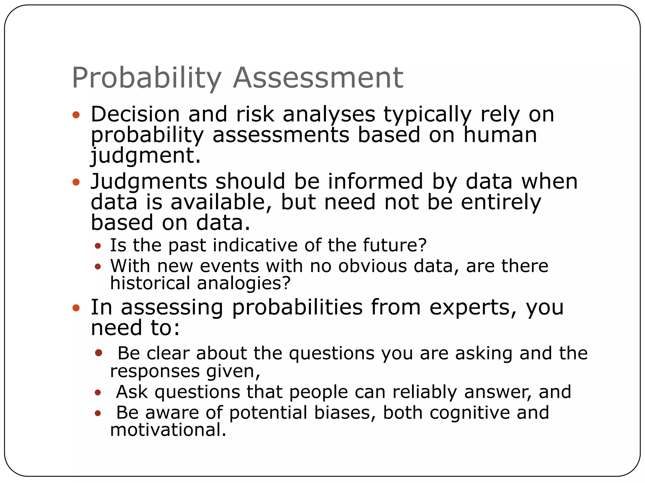 Decision analysis | PPTX