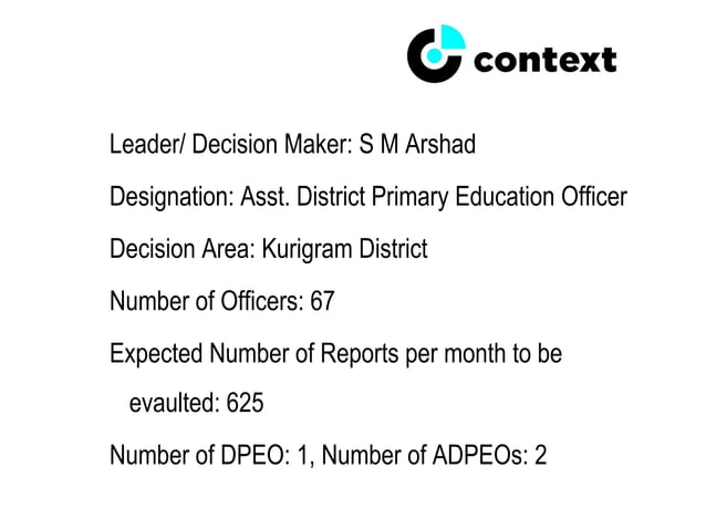 Decision analysis arshad | PPT