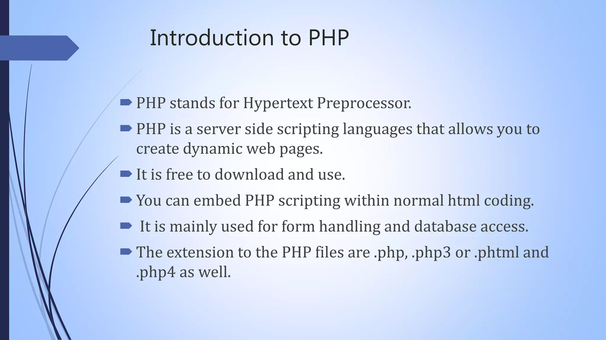 Decision And Looping Examples With Php Wt Ppt