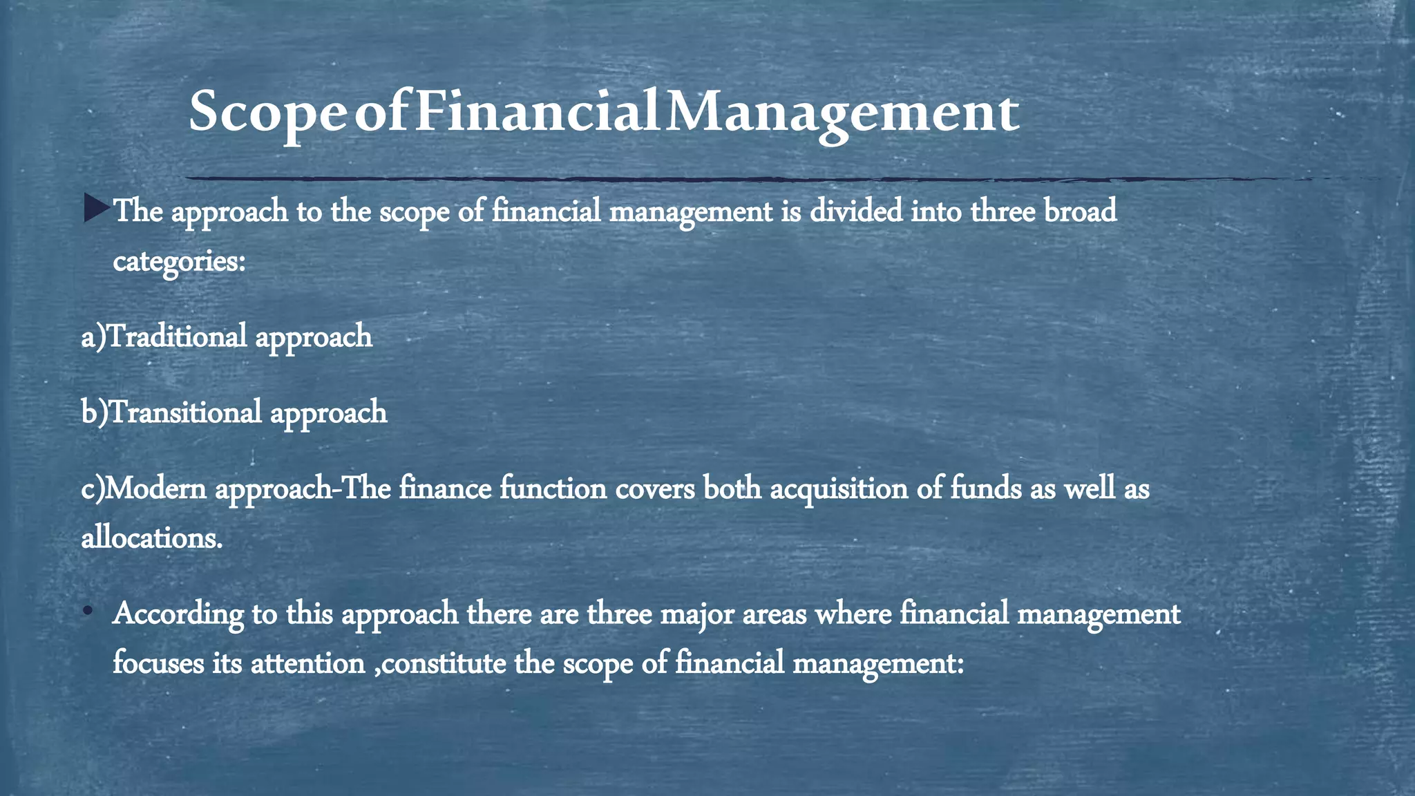 Decision area of financial management | PPTX