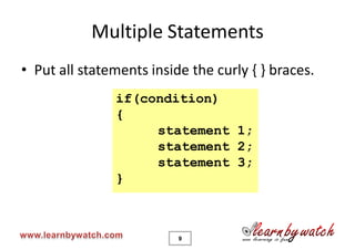 Decision control | PDF | Programming Languages | Computing
