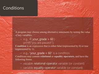 Decision control | PPTX | Programming Languages | Computing