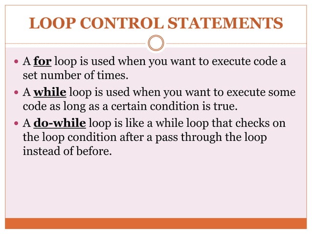 Decision Control And Iterative Statements Pdf Programming Languages Computing
